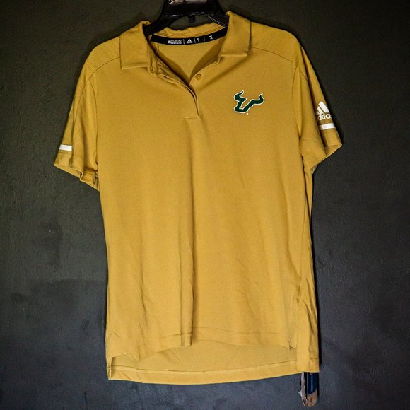 adidas | Shirts | Adidas Usf Bulls South Florida Game Mode Polo Golf ...